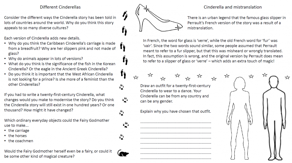 Cinderella – Translation and Transformation | Adventures on the Bookshelf